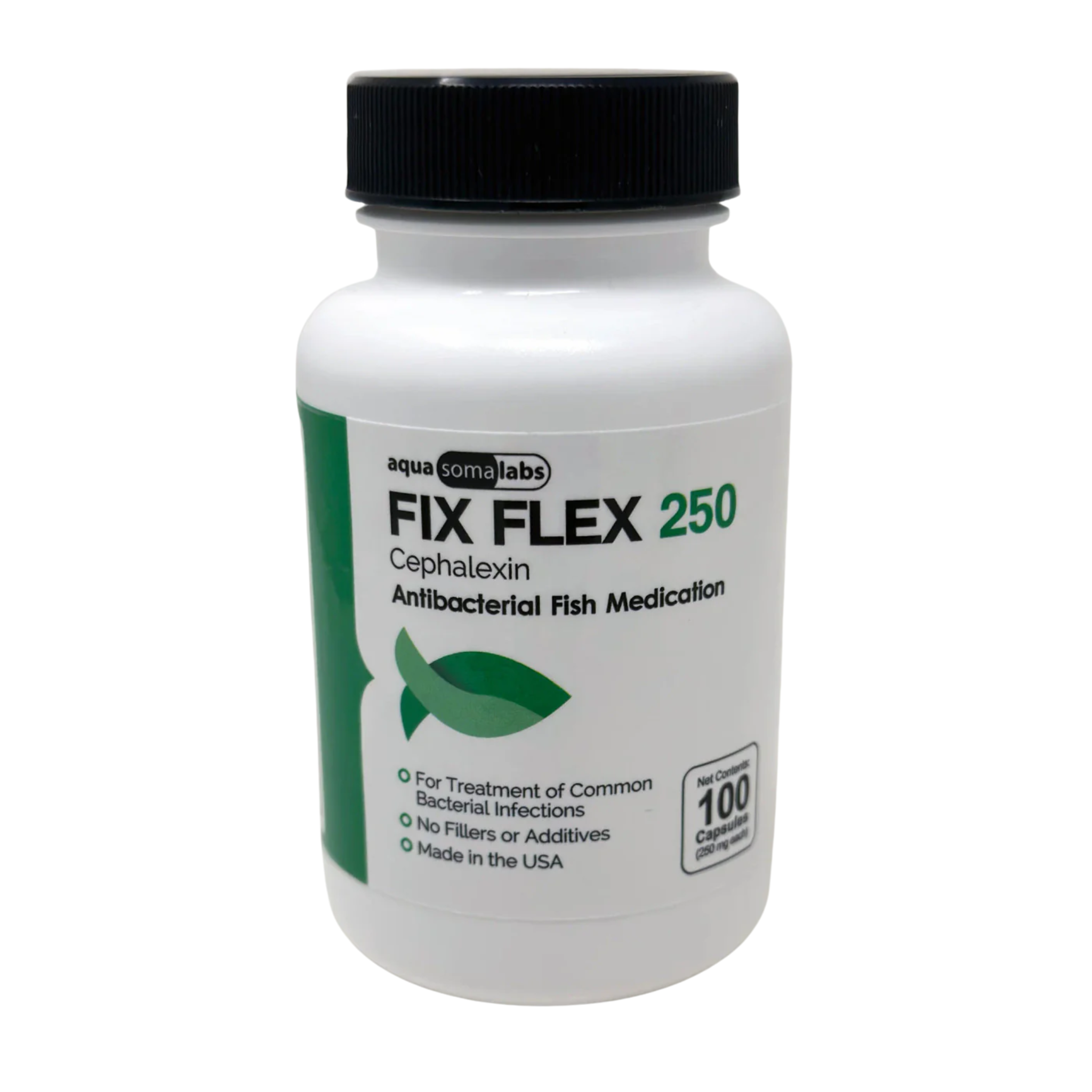 fish flex Aquarium Cephalexin 250mg 100 capsules – Juicy Skate