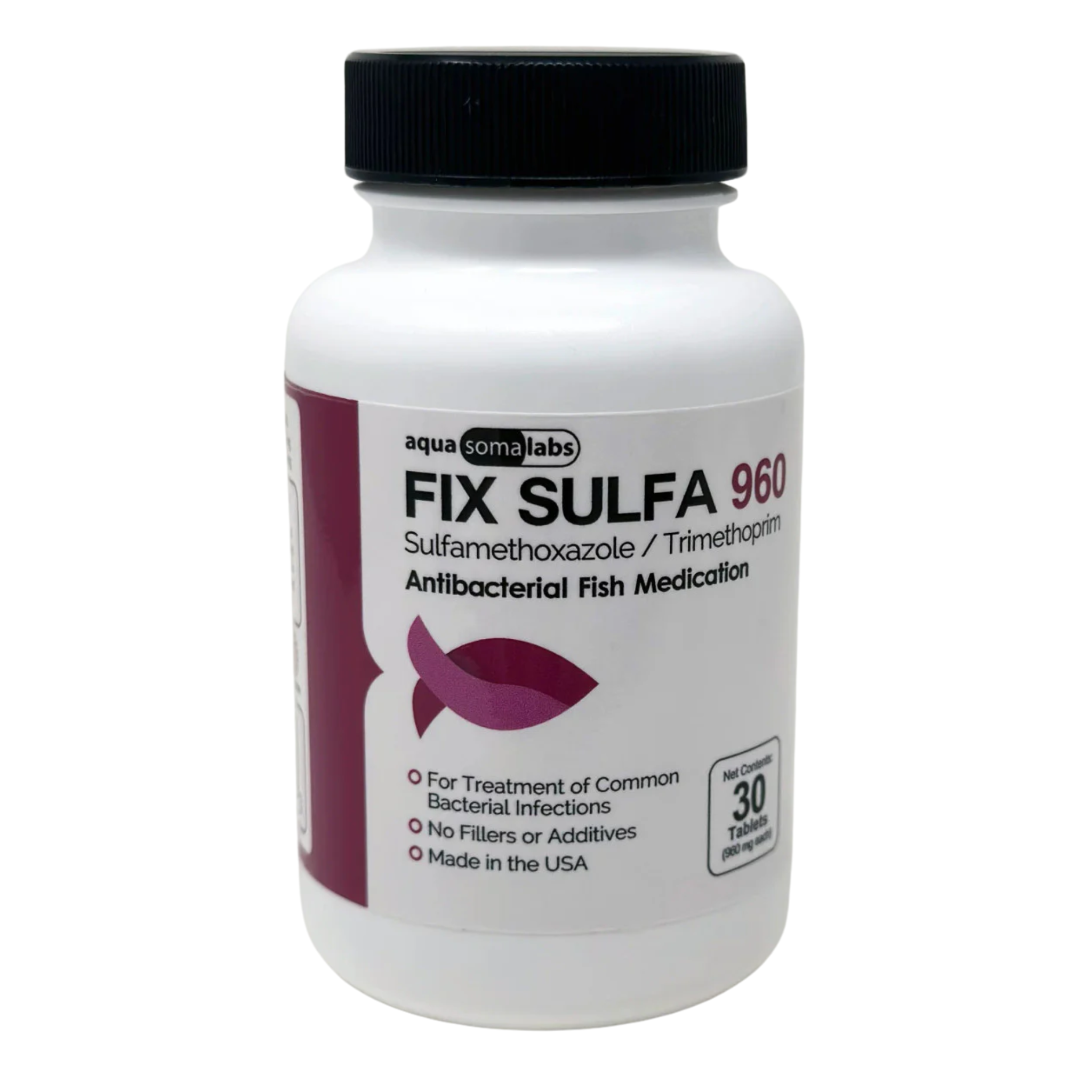 Fish Sulfa Forte - Sulfamethoxazole 800 mg, Trimethoprim 160 mg 30 Tab ...